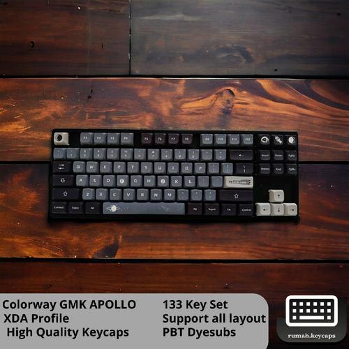 Jual Keycaps Keycap GMK APOLLO XDA PROFILE PBT DYESUB DYE SUB for ...