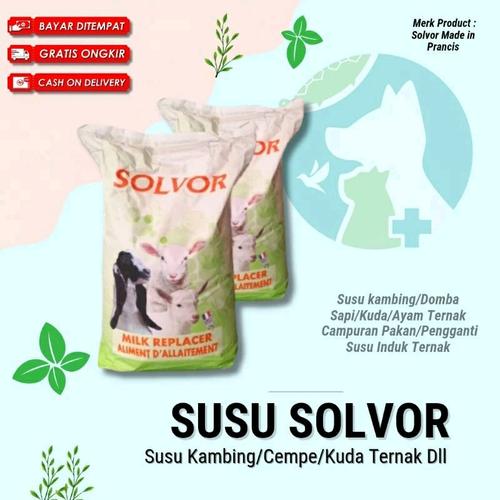 Jual SUSU SOLVOR PREMIUM 1KG SUSU REPLACER SUSU PENGGANTI INDUK SAPI ...