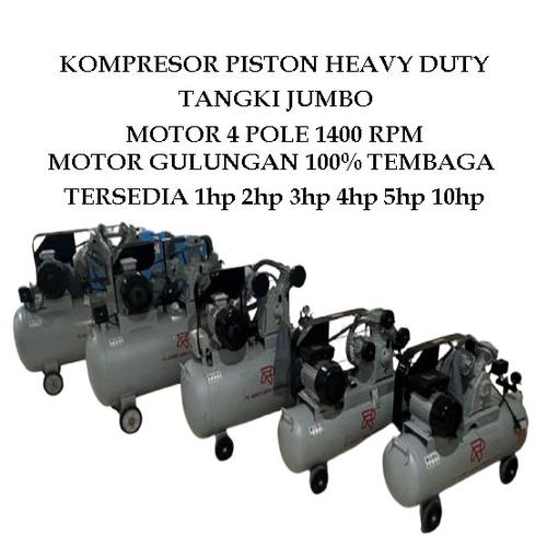 Jual Kompresor Piston Heavy Duty 1hp 2hp 3hp 4hp 5hp 10hp 15hp - 3hp ...