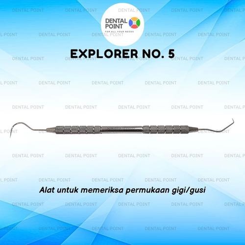 Jual Explorer No 5/Sonde behel Dental Instrument - Schezer - Kota Surabaya - Dental Point ...