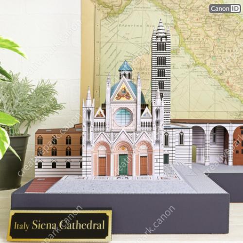 Jual Katedral Siena Italia papercraft miniatur sejarah warisan dunia ...