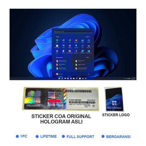 Jual Win 11 Pro COA + Sticker Logo - Kota Tangerang Selatan - Thums Up ...