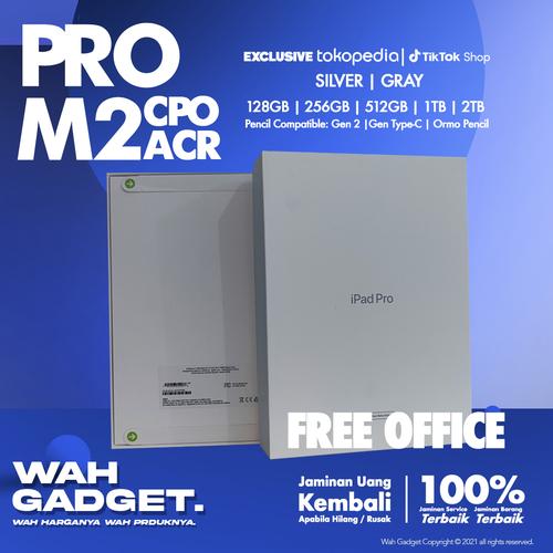 Promo CPO / ACR Apple iPad Pro M2 M1 11" | 128GB l WIFI ONLY | GARANSI 1 INTER TAHUN l BNIB ...