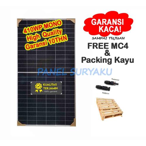 Jual Solar Panel Surya 410wp Mono Solar Cell 410wp Mono FREE MC4 ...