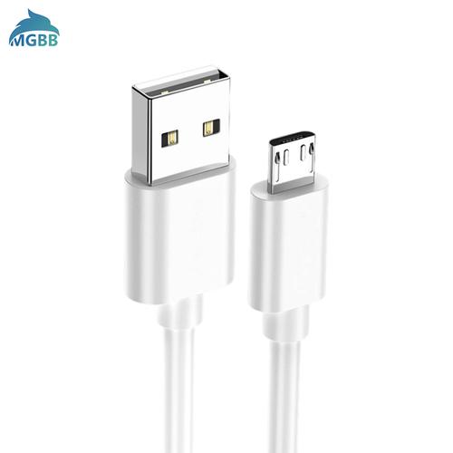 Promo 1M 2M KABEL DATA 2A MICRO USB kabel data Putih Cable charger 4 ...