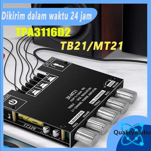 Promo Modul Ampli Audio ZK TB21 ZK MT21 50WX2+100W Stereo Bluetooth ...