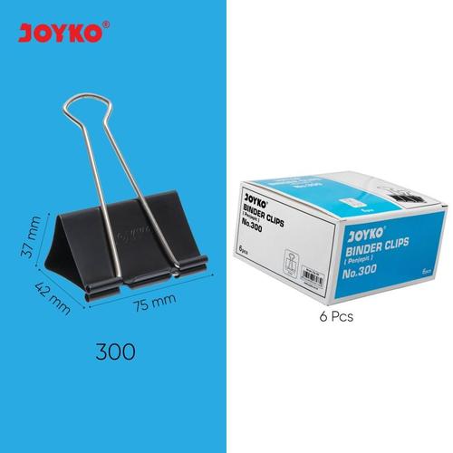 Jual Joyko No.300 Penjepit Kertas Metal Berkualitas Tinggi - Binder ...