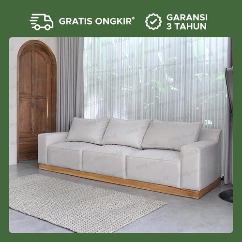 Jual Ajeg Co Id Sofa 3 Seater Minimalis Shizu Ivory Kab Sleman