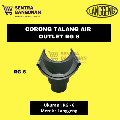 Jual Corong Talang / Outlet Gutter RG 6" Lingkar - Fitting PVC ...