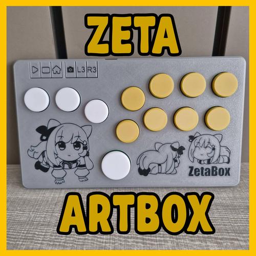 Jual Hitbox Layout Artbox by Danlabs Leverless Arcade Gamepad for ...