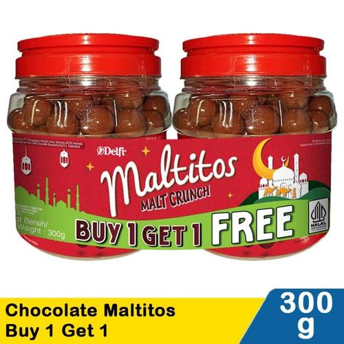 Jual DELFI MALTITOS EDISI LEBARAN 2 TOPLES X 275 GRAM SNACK COKLAT ...