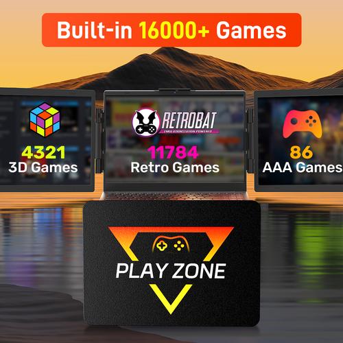 Jual Portable Retro Game SSD PlayZone 1TB Launchbox/Playnite/Retrobat ...