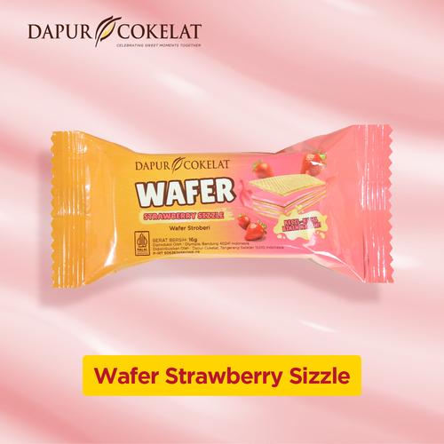 Promo DAPUR COKELAT - Wafer Strawberry Sizzle (HARGA SATUAN) | Wafer ...
