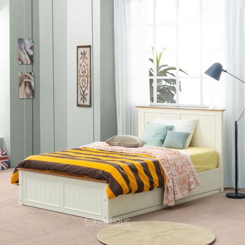 Promo IFURNHOLIC Alfonso Single Bed 120 | Dipan Tempat Tidur | Rangka ...