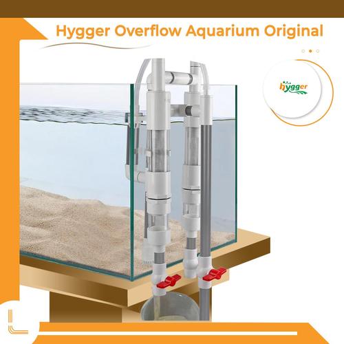 Jual Overflow Aquarium Original Hygger / Pipa Filterasi Overflow / Fish ...