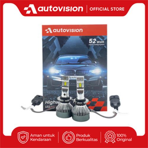 Promo Headlamp/Foglamp Autovision LED Highway 12V 52 Watt 6000K - HIR2 ...