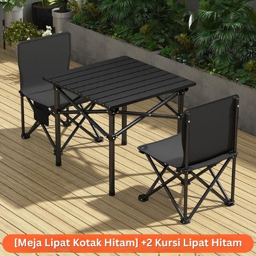 Promo Paket kursi & Meja Lipat Meja Hiking Meja Outdoor/Indoor Meja ...