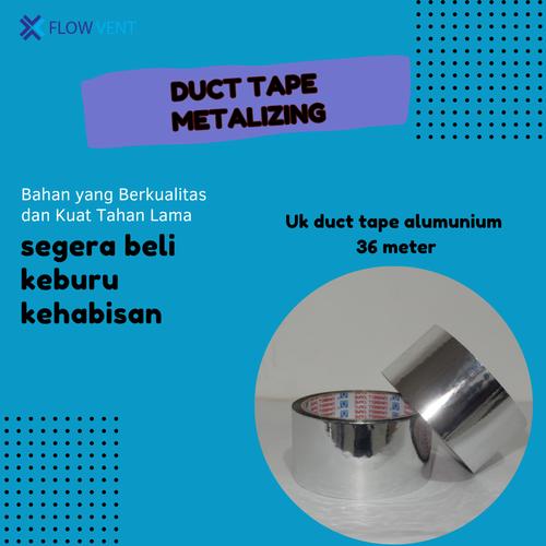 Jual Duct Tape AC Metalizing/ Lakban Isolasi Metalizing Duct - Jakarta ...