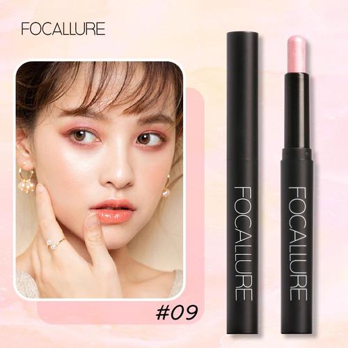 Promo FOCALLURE Shimmer Eyeshadow Pencil Smooth Cream FA38 - FA38-09 ...