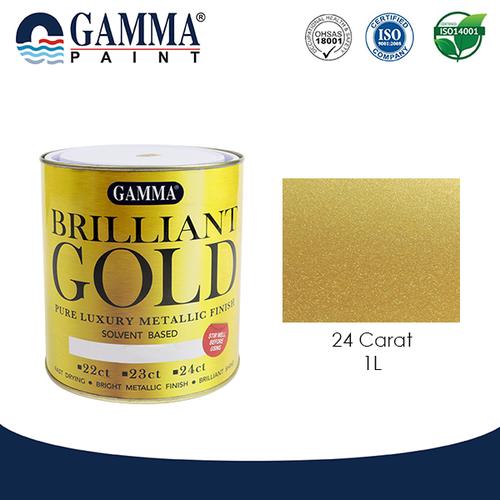 Jual Brilliant Gold - 24 Carat - Cat Metalik 1L - Jakarta Pusat - Gamma ...