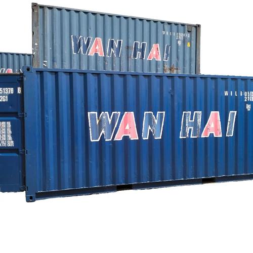 Jual WAN HAI Container 20 Feet Kondisi 80% Siap Pakai Tidak Bocor Pintu ...