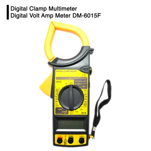 Jual Digital Clamp Meter DM-6015F Multimeter Tang Ampere AC DC Volt Ohm Buzzer Display Hold ...