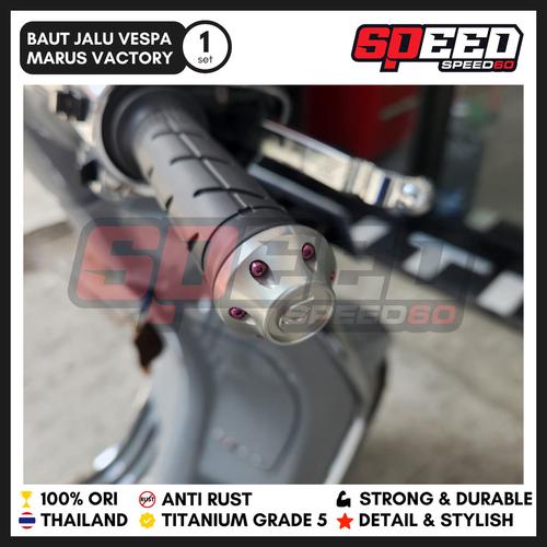 Jual Probolt Baut Titanium Jalu Vespa Marus Factory Grade 5 King Nut ...