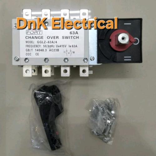 Jual Change Over Switch/COS manual/Ohm Saklar 4P 63A FORT GGLZ-63/4 - Jakarta Barat - DnK ...