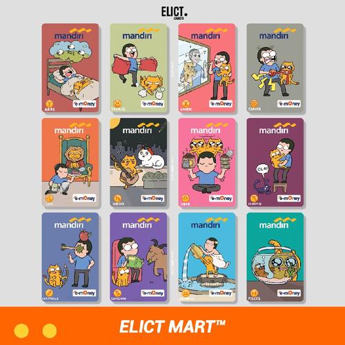 Jual Kartu e-Money Mandiri edisi Tahilalats Zodiak | Kartu Elektronik ...