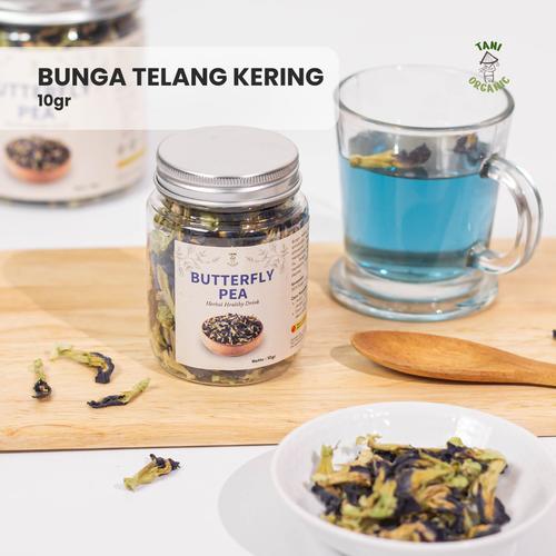 Promo Tani Organic Bunga Telang Kering 10 gram TOPLES - Dried Butterfly ...