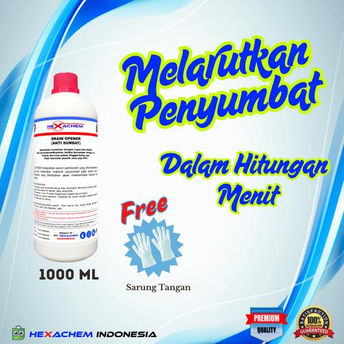 Jual Hexachem Anti Sumbat Drain Opener Anti Saluran Pipa Mampet Toilet ...
