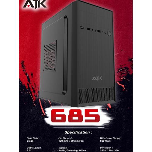 Jual Casing / Case ATK 685 By Simbadda with 600W PSU - Kota Bandung ...