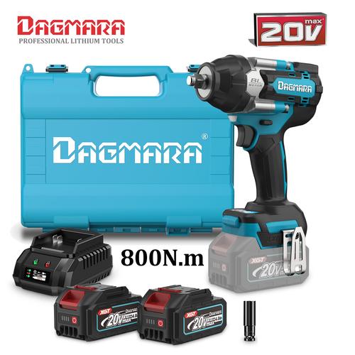 Promo Dagmara 800Nm Electric 1/2 Inch Cordless Impact Wrench Heavy Duty ...