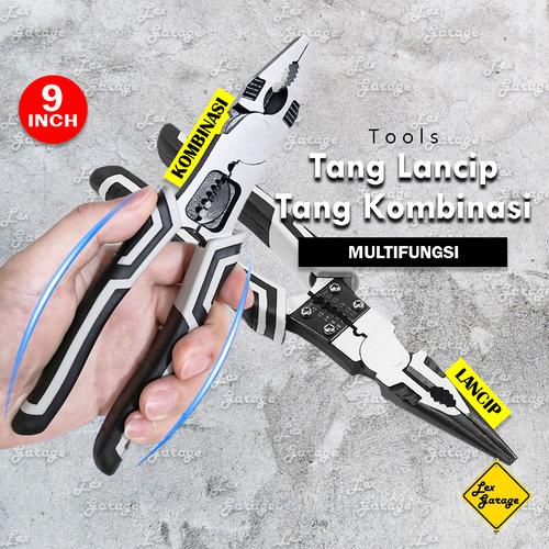 Promo Tang Kombinasi Tang Lancip Tang Kupas Kabel Listrik Multifungsi ...
