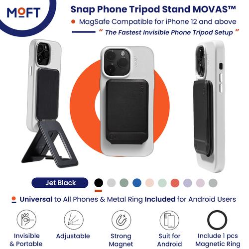 Promo MOFT Snap Phone Tripod Stand MOVAS - MagSafe Compatible - Blush Cicil 0% 3x - Jakarta ...