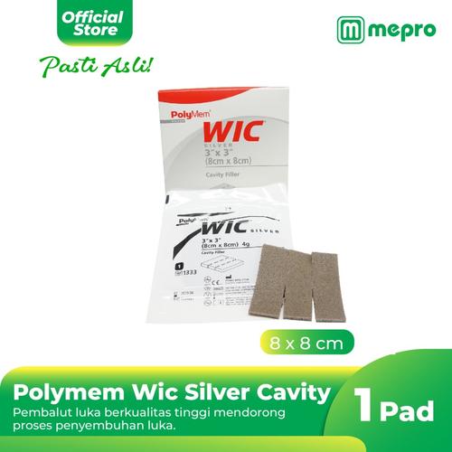 Jual POLYMEM WIC SILVER CAVITY FILLER - Pembalut luka berkualitas ...