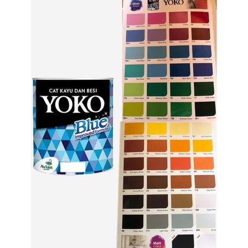 Jual Cat Kayu Dan Besi YOKO Avian Brand GLOSS Mengkilap Cat Minyak 0.7L ...