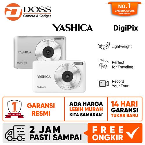 Promo Yashica DigiPix 100 Compact Digital Camera - Silver Cicil 0% 3x - Jakarta Selatan - DOSS ...