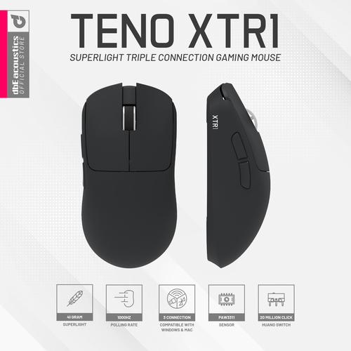 Promo dbE TENO XTR1 Triple Connection Ambidextrous Gaming Mouse ...