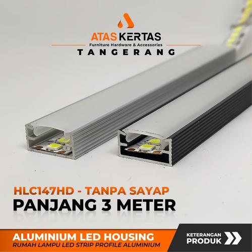 Jual HOUSING LED STRIP 3 METER - RUMAH LAMPU LED STRIPS - ALUMINIUM LED ...