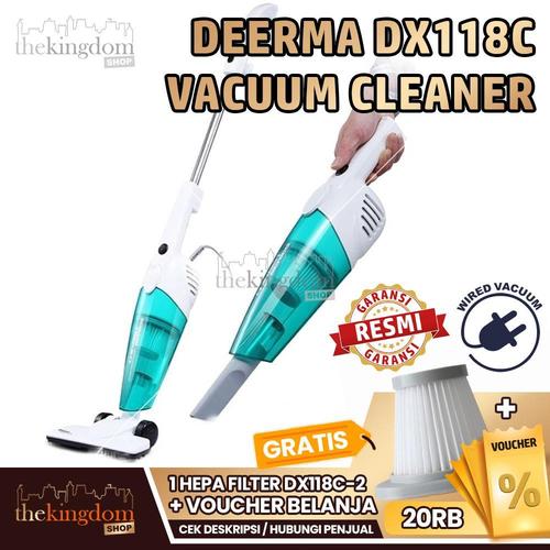 Promo Deerma DX118C Vacuum Cleaner Handheld DX118 Vakum Penyedot Debu ...