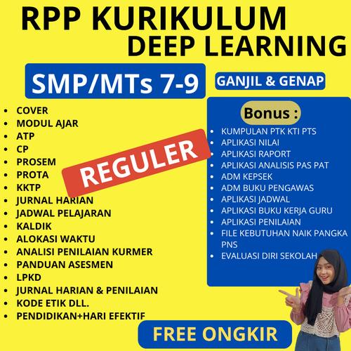 Jual Rpp Kurikulum Deep Learning Smp - Perangkat Pembelajaran Kurikulum ...