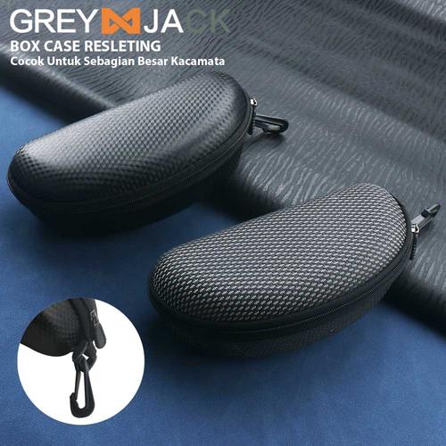 Jual GREY JACK BOX KACAMATA TERMURAH Box Case Tempat Kacamata Resleting ...
