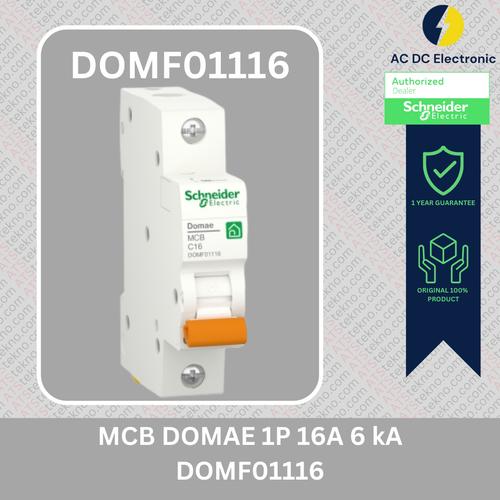 Promo Schneider Electric New Domae MCB 1P 16A 6kA DOMF01116 - Kota Surabaya - AC DC Electronic ...