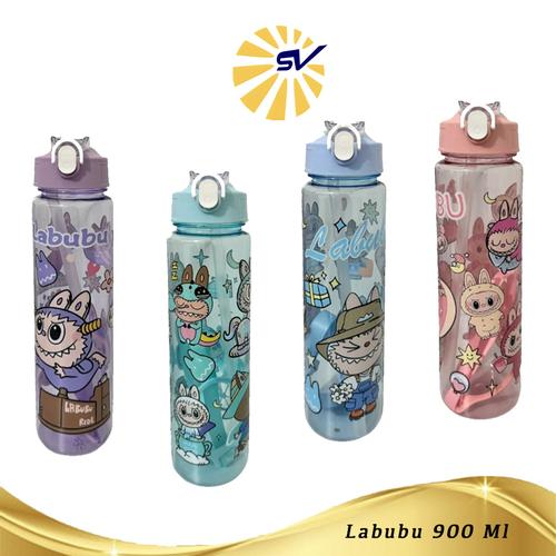 Jual (SV) Botol Minum Labubu Ukuran 900ML / Botol Minum Lucu Viral ...