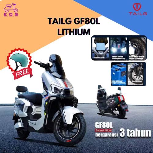 Jual NEW ARRIVAL!!! SEPEDA LISTRIK TAILG GF80L LITHIUM JARAK TEMPUH 60KM - POWER 1000 WATT ...