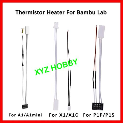 3d Printer Bambu Lab Ceramic Heater & Thermistor Kit For Bambu Lab P1 ...