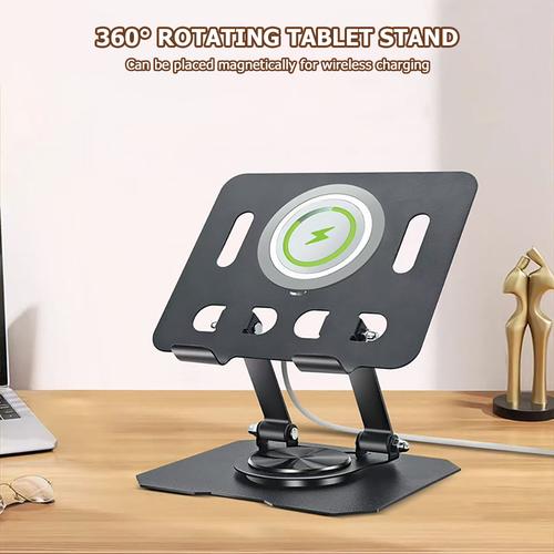 Jual 360 Rotating Tablet Stand Adjustable Desktop Laptop Tray Mobile ...