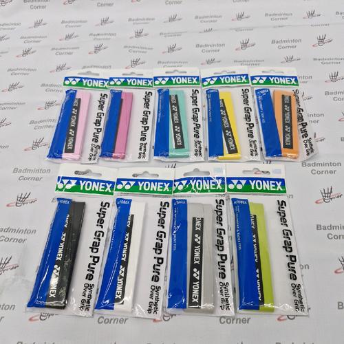 Jual Grip Yonex AC 108 / AC108/ AC108EX Super Grap Pure Original - Orange - Kota Surabaya ...