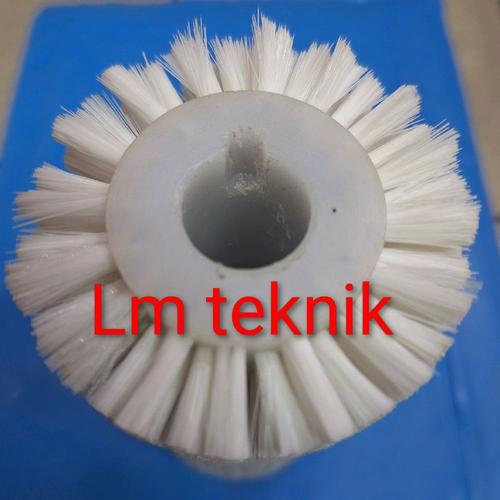 Jual Sikat roll nilon 68mm x 160mm x as 19mm sikat roll nilon halus ...